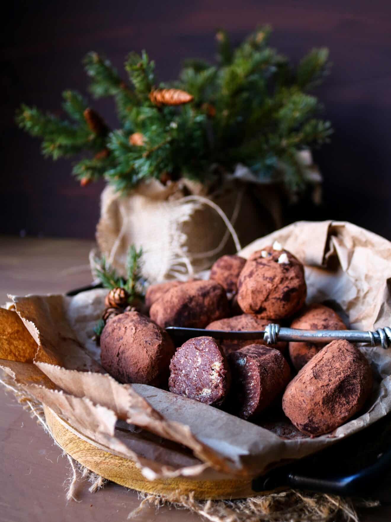 Mini “Potatoes” Cakes - No-Bake Chocolate Cookie Dessert