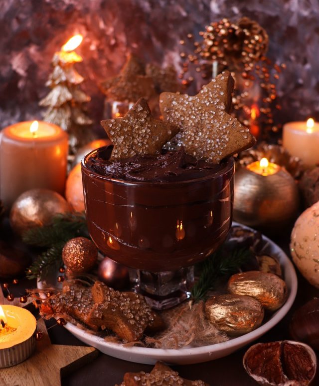 Chocolate Chestnut Dessert Spread with Honey and Whiskey