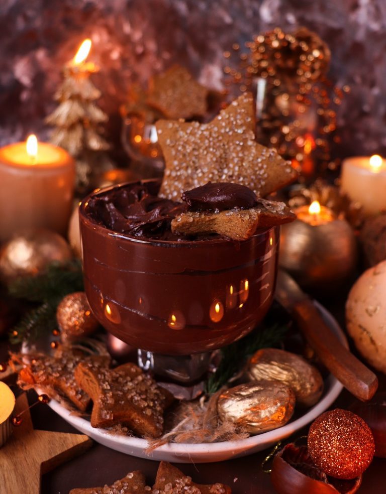 Chocolate Chestnut Dessert Spread with Honey and Whiskey