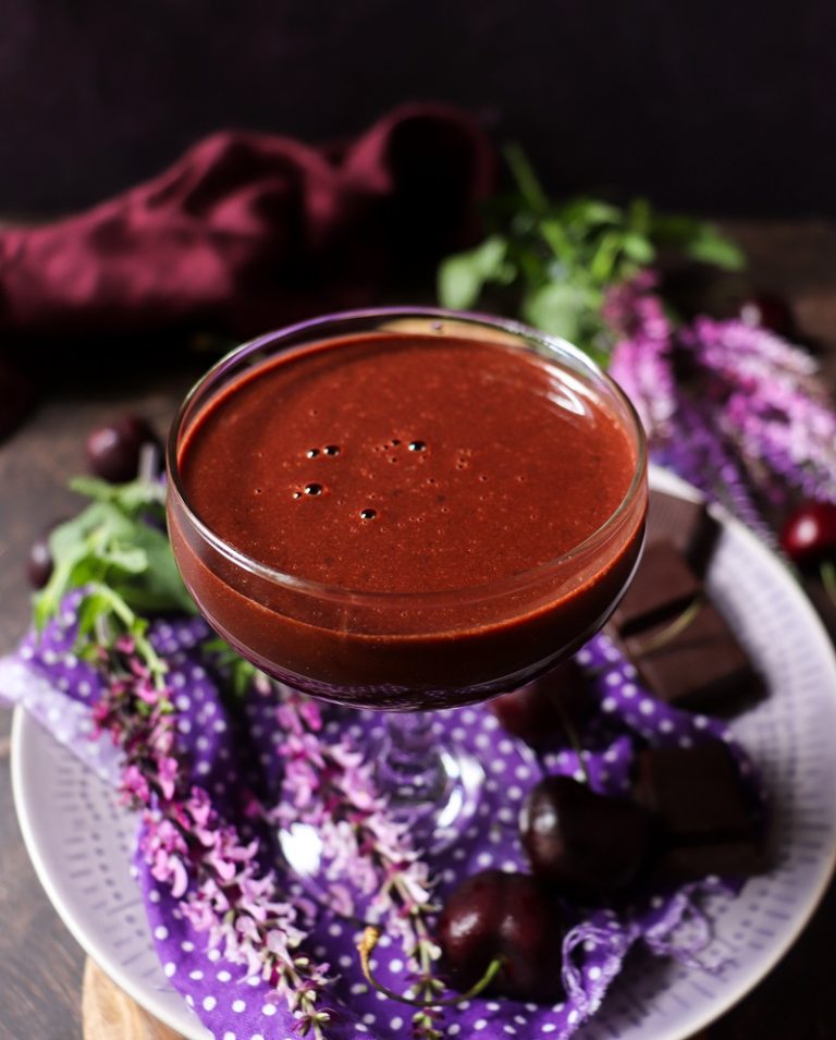 Black Forest Cocktail - A Decadent Chocolate Cherry Cocktail