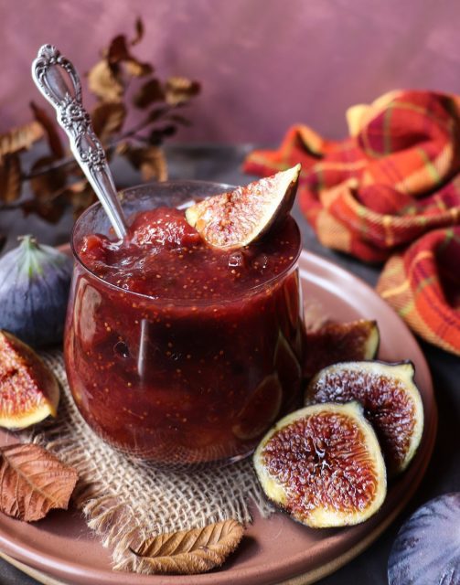 Maple Fig Jam (With Lemon and Vanilla)