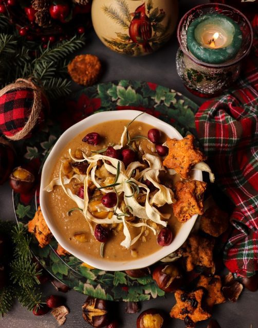 Parsnip Chestnut Soup - Creamy Winter Comfort in a Bowl