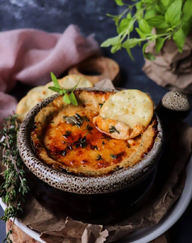 Baked Cheese Dip with Smoked Paprika and Thyme