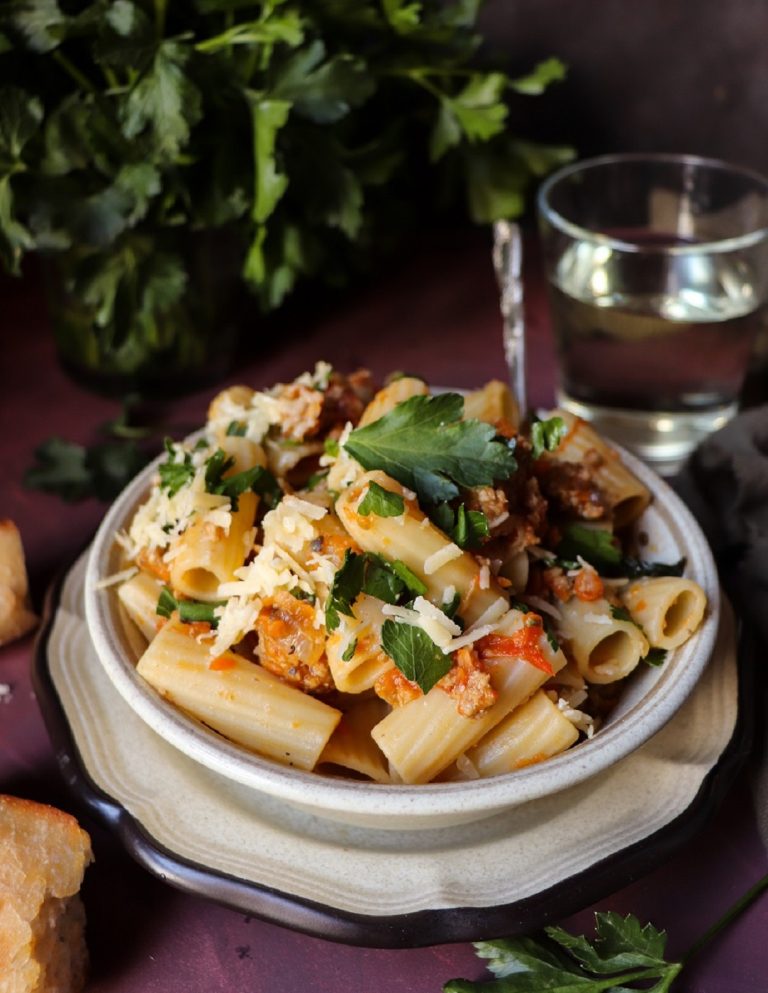 Veal Ragù Pasta - Italian-Style Ragu Sauce