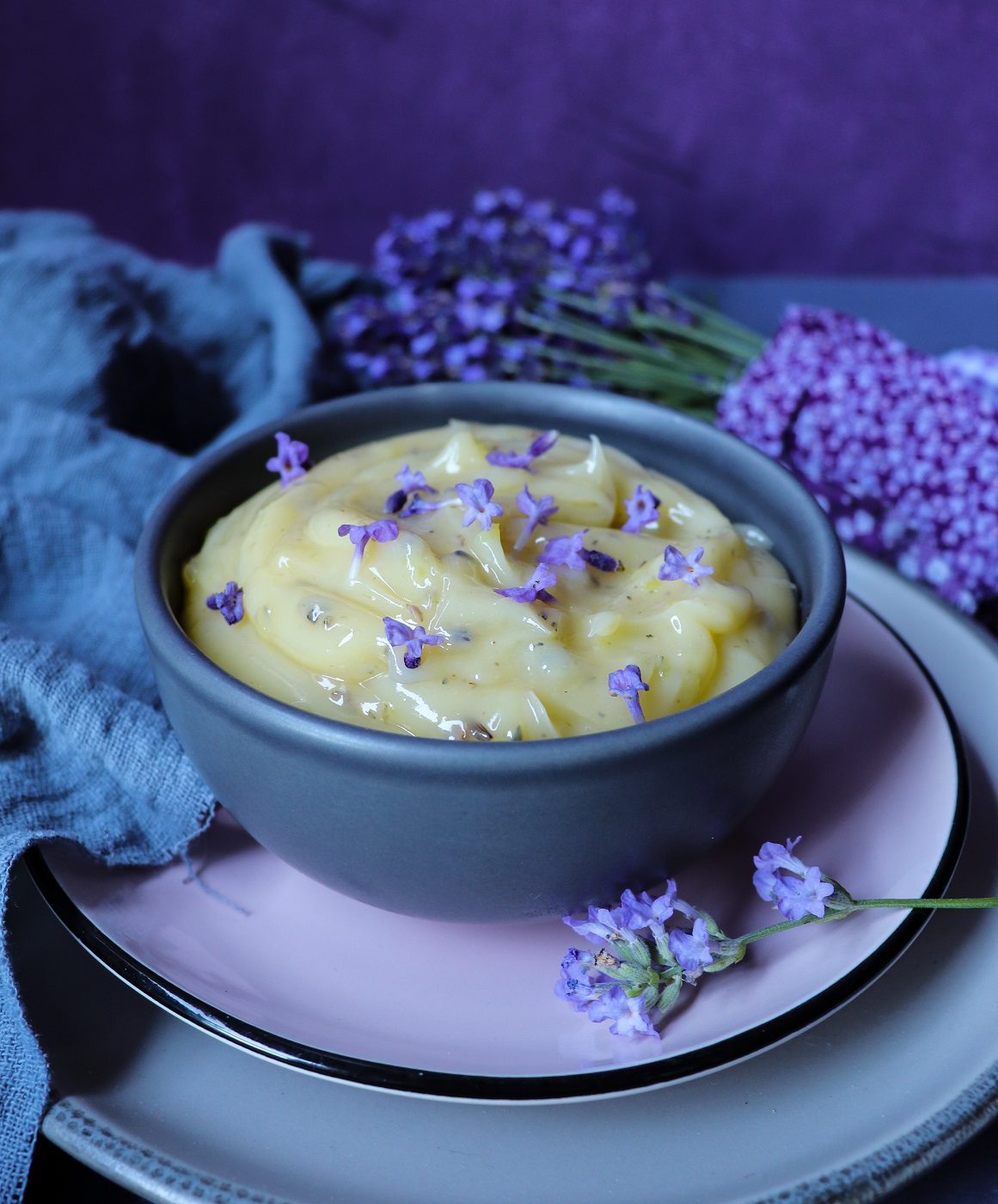 Lavender Lemon Honey Butter (Compound Butter Recipe)