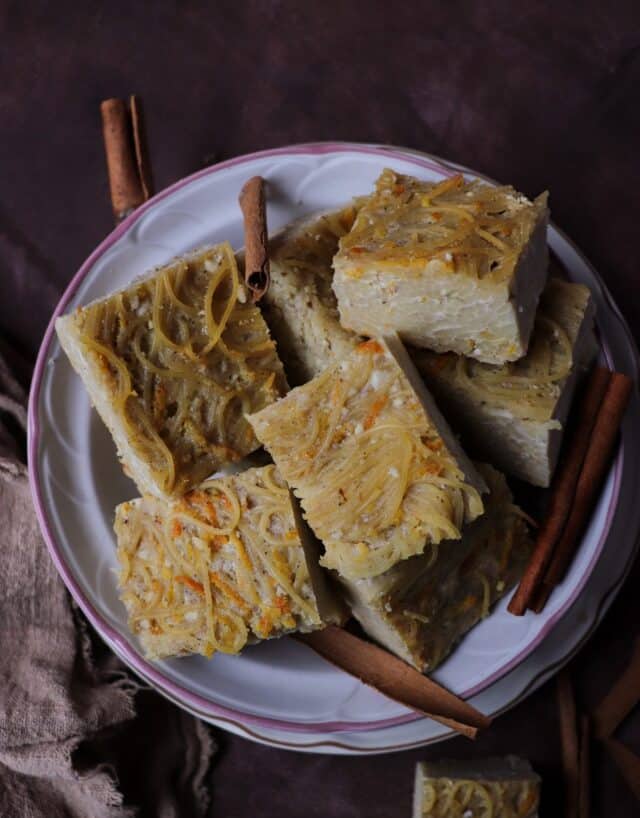 Neapolitan Ricotta and Pasta Pie - Traditional Italian Easter Dessert