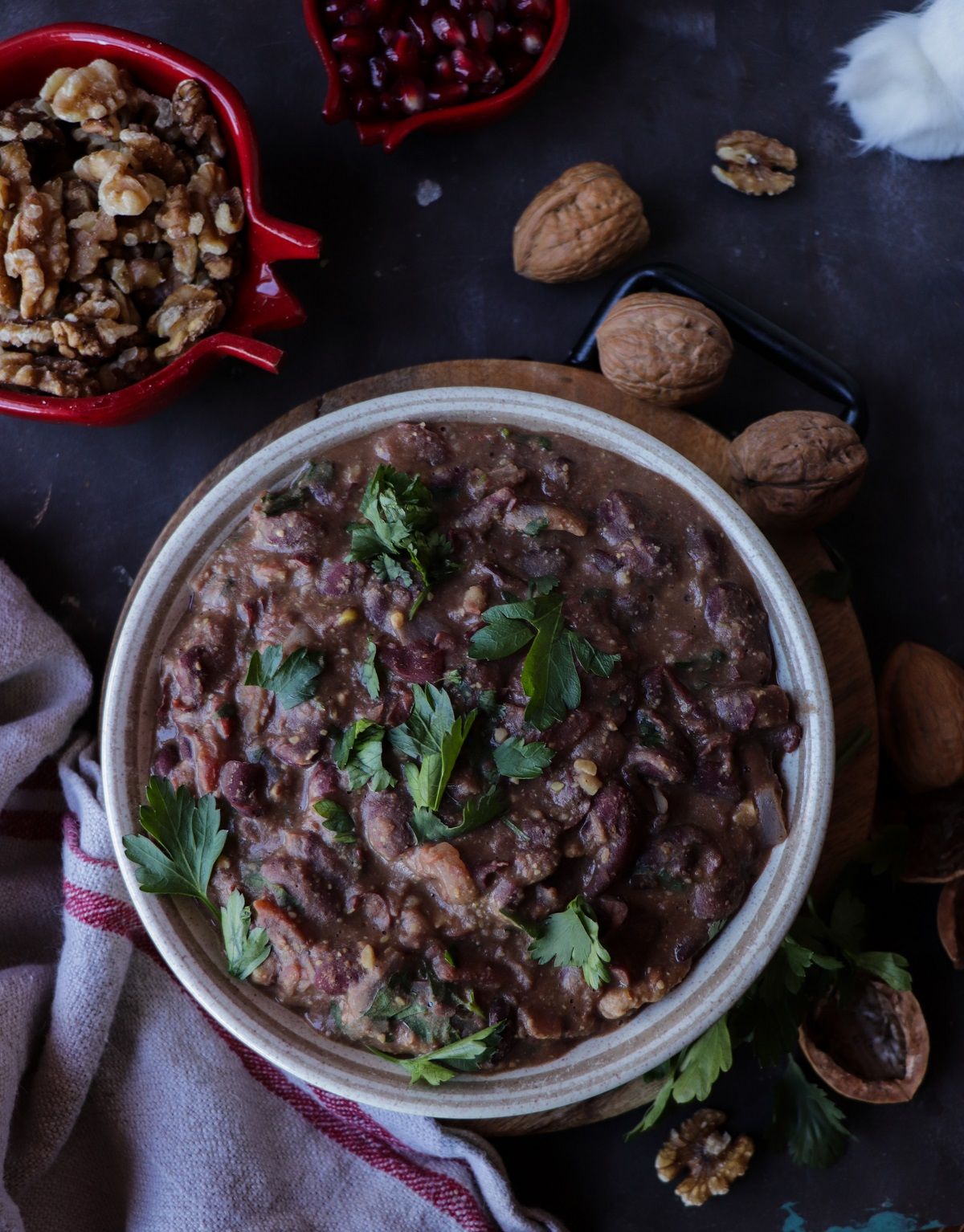 Georgian Bean and Walnut Stew (Lobio)