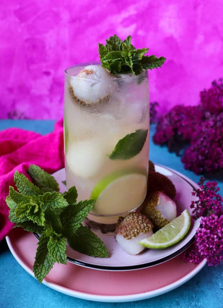 Lychee Mojito Cocktail Recipe | Havoc in the Kitchen