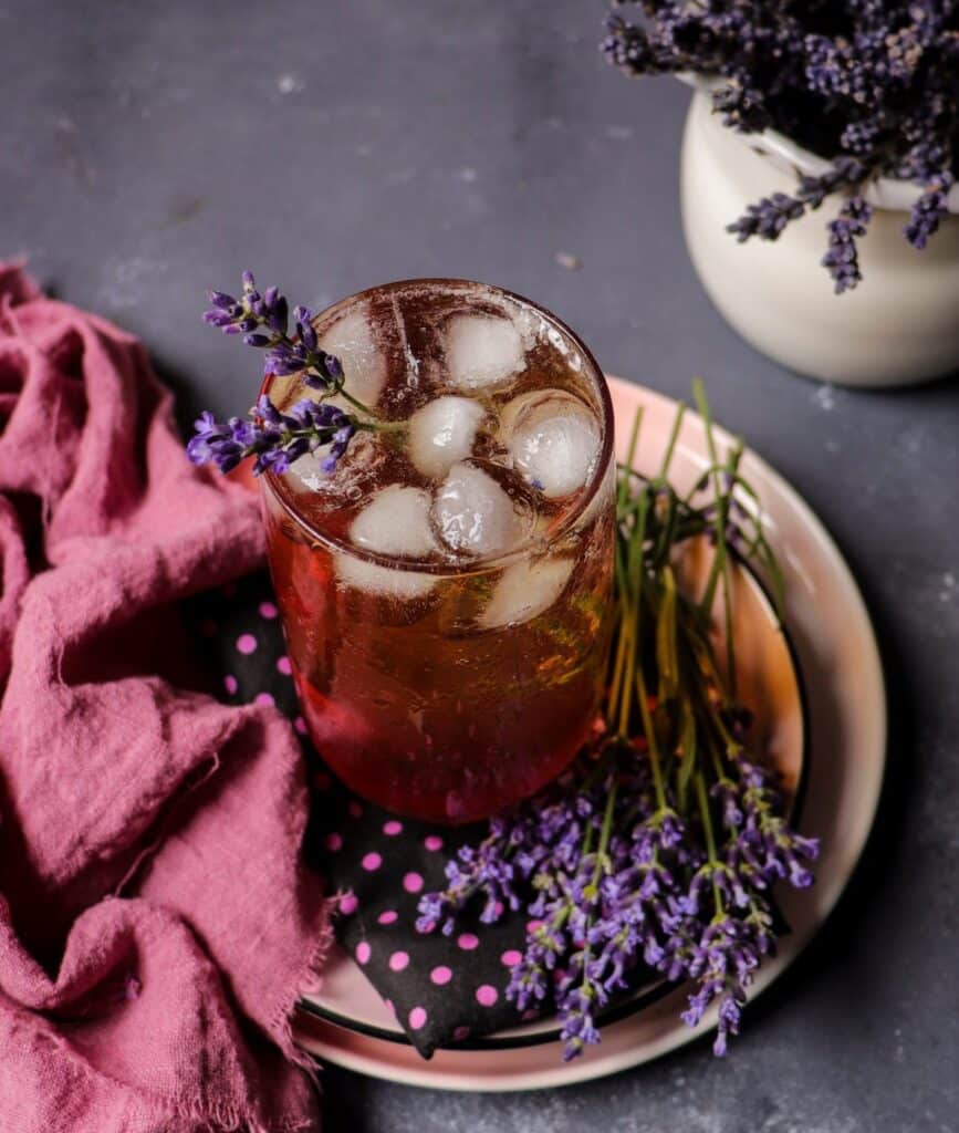 Lavender Apple Cider Cocktail