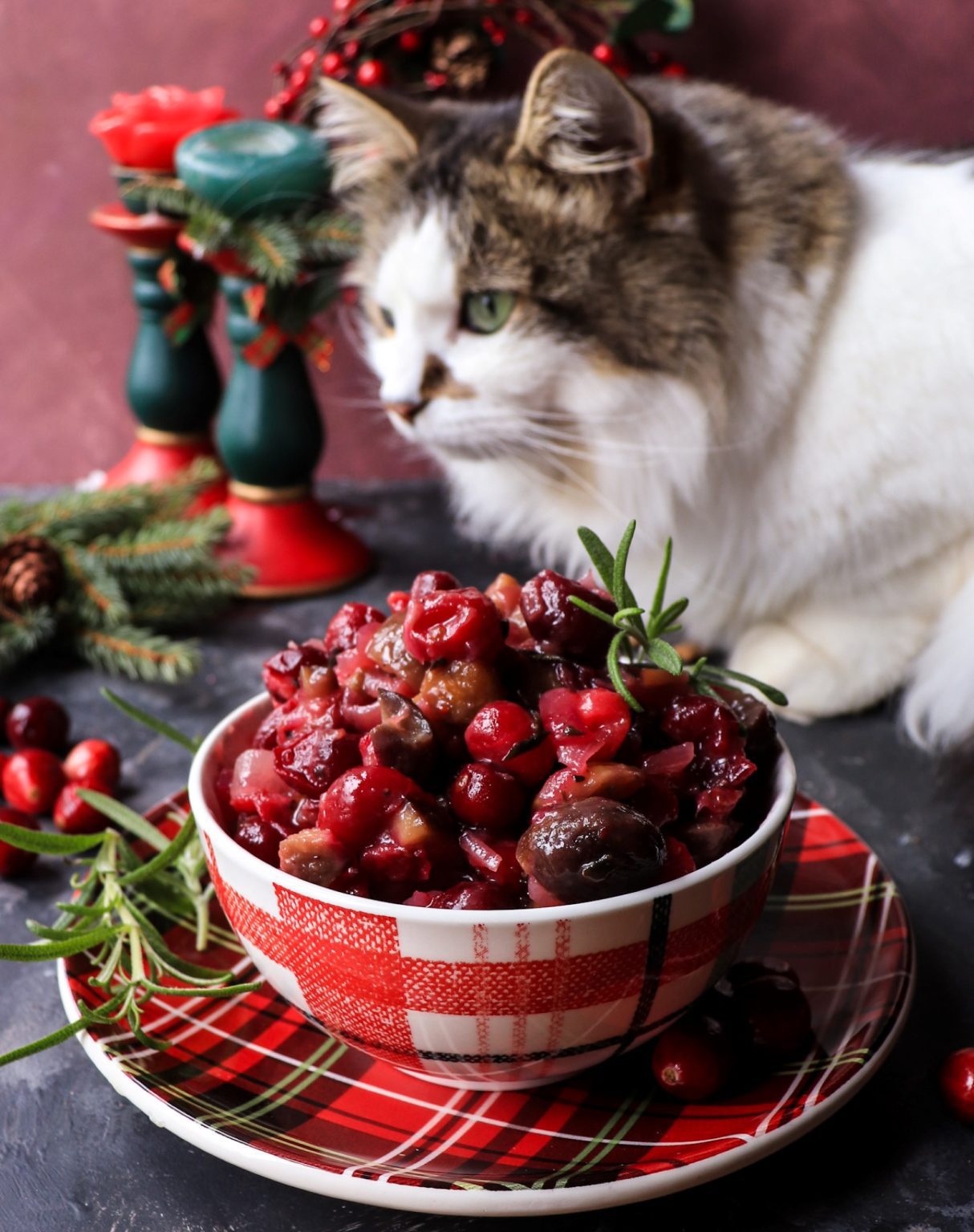 Festive Cranberry Chestnut Relish for the Holidays