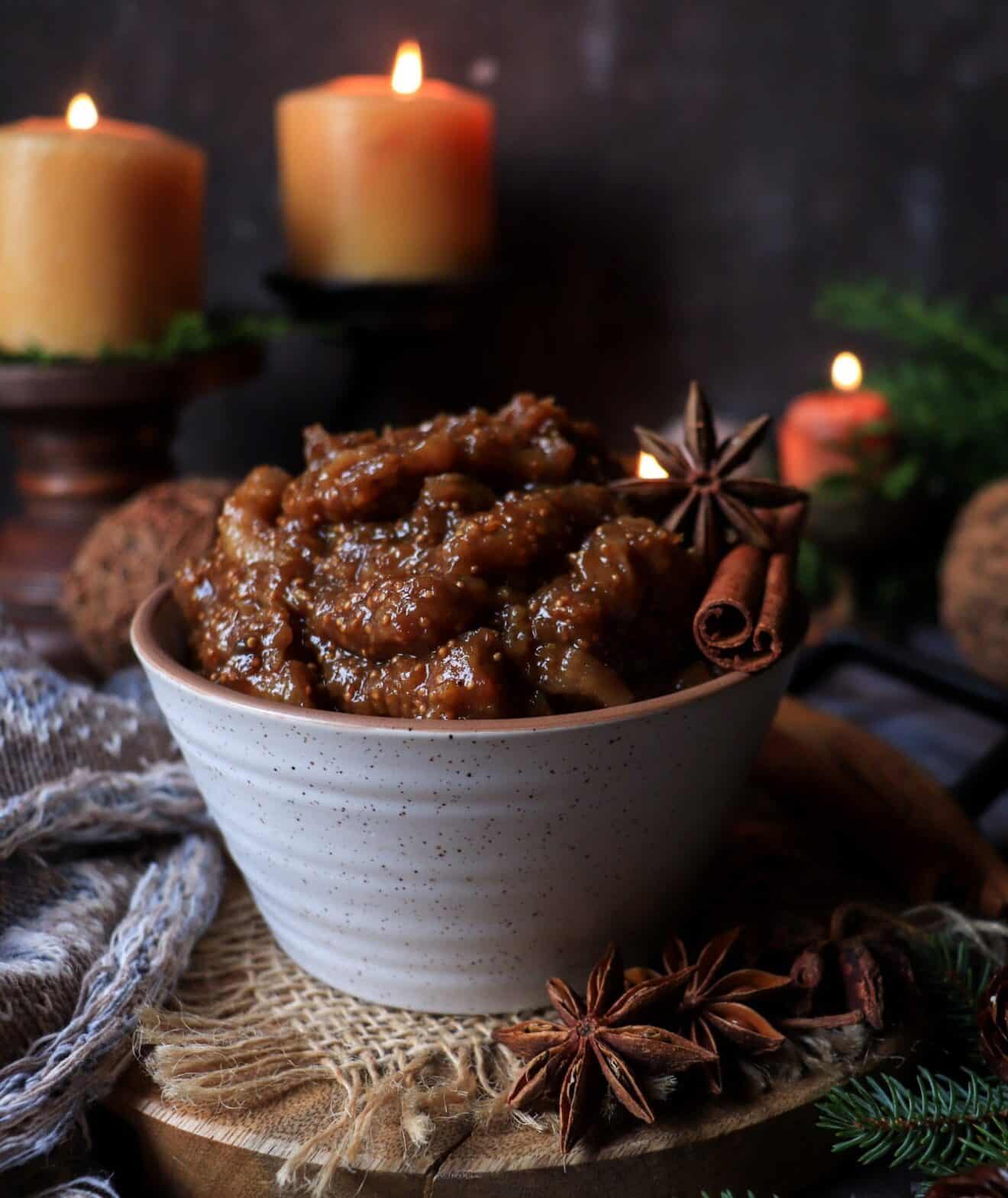 Boozy Fig Jam for Holidays and Beyond