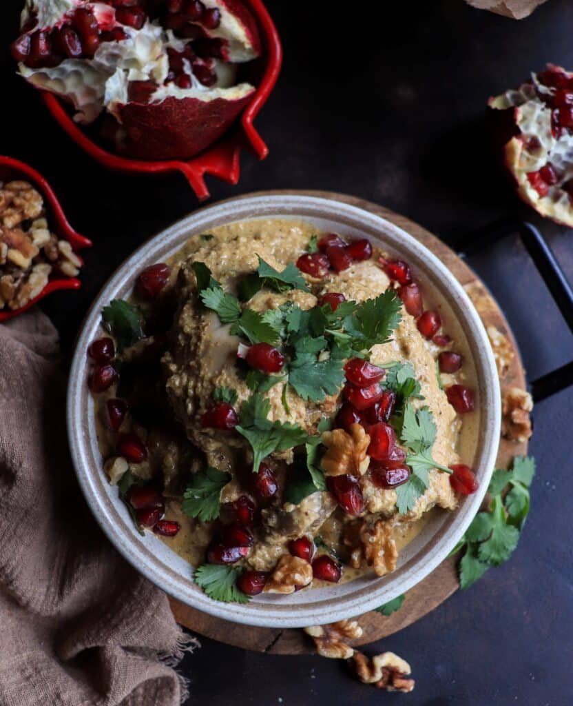 Satsivi - Georgian Chicken in Walnut Sauce