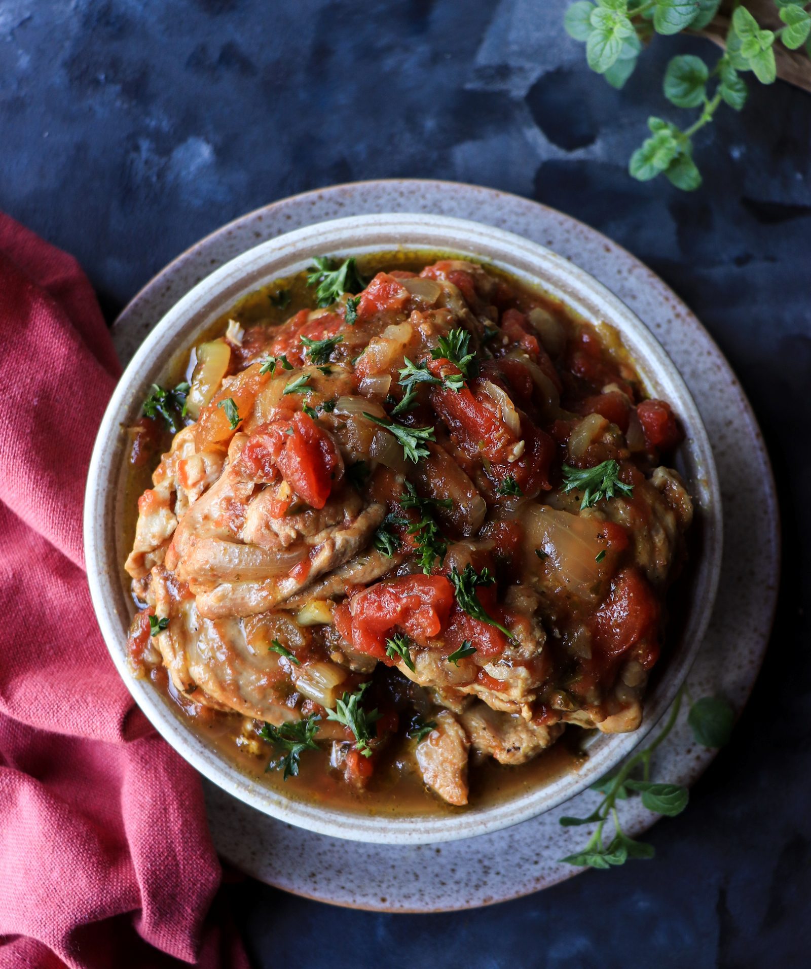 Chakhokhbili - Georgian Chicken Stew