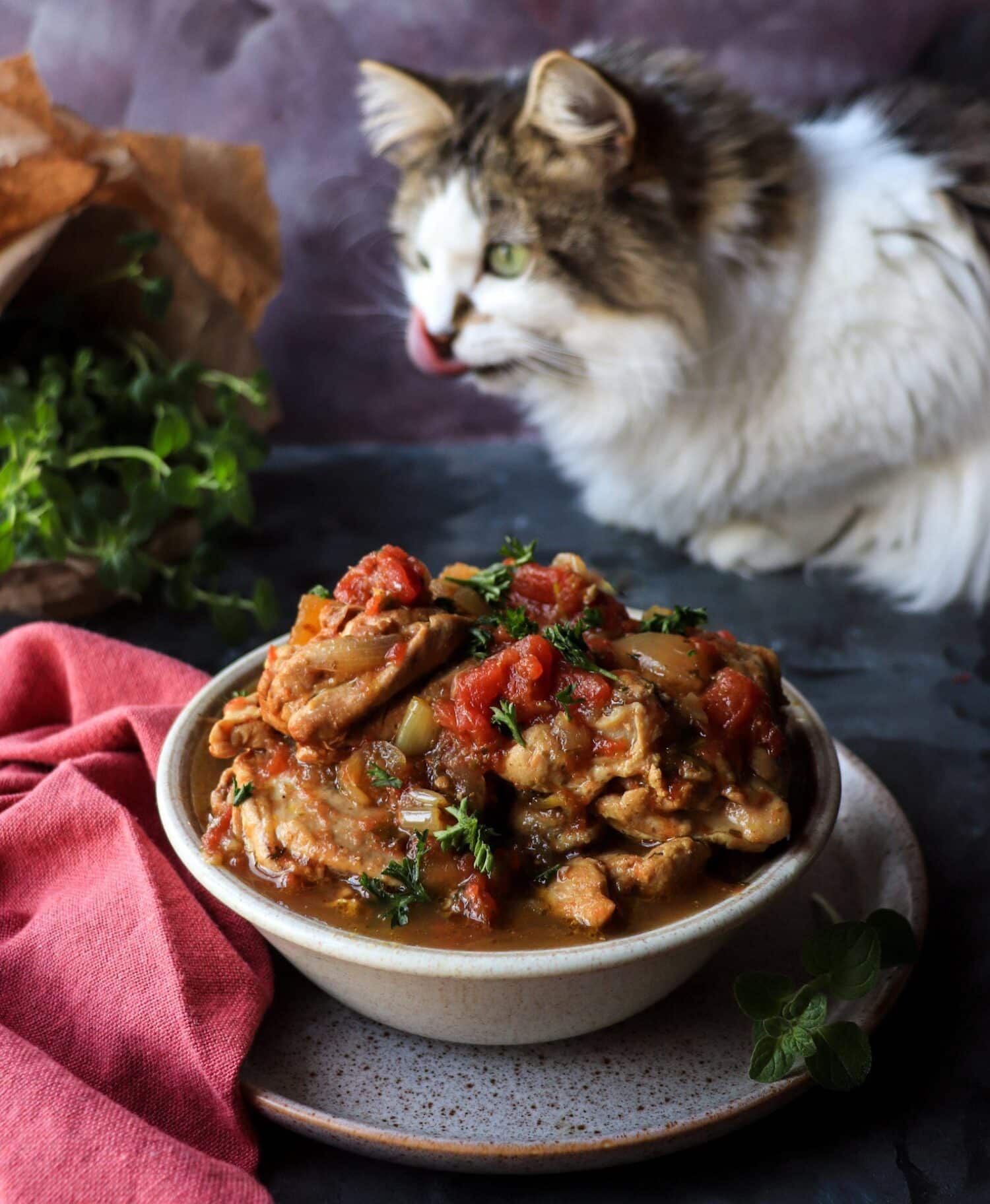 Chakhokhbili - Georgian Chicken Stew