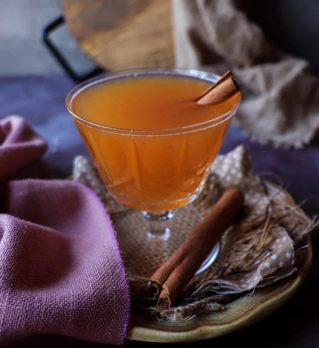 Cloudberry Brandy Cocktail - Bakeapple Jam Martini