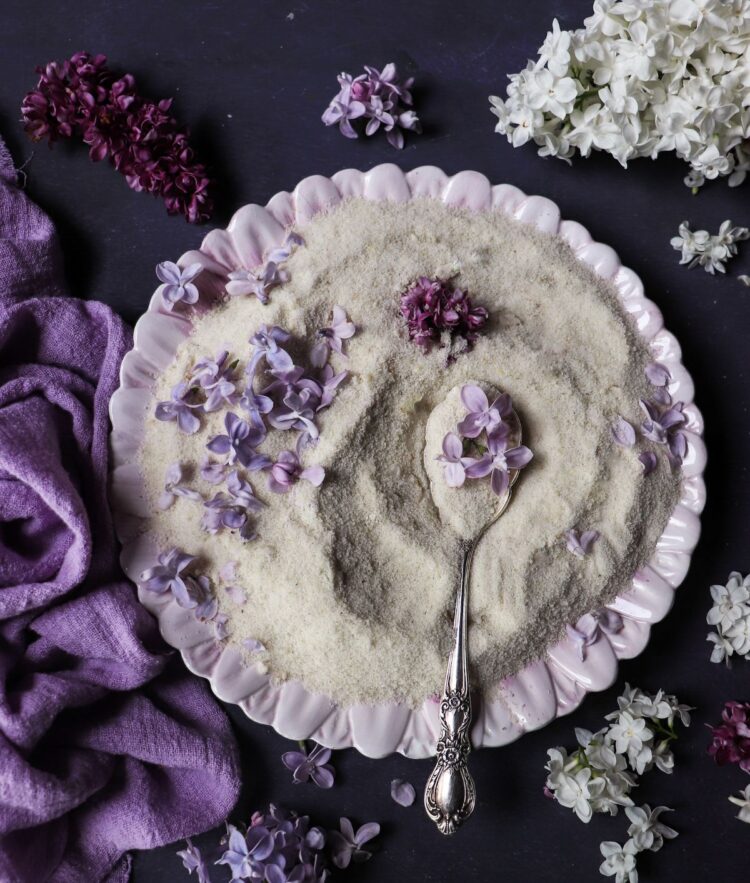 Lilac Sugar - Quick Floral Sugar Ready Within 24 Hours