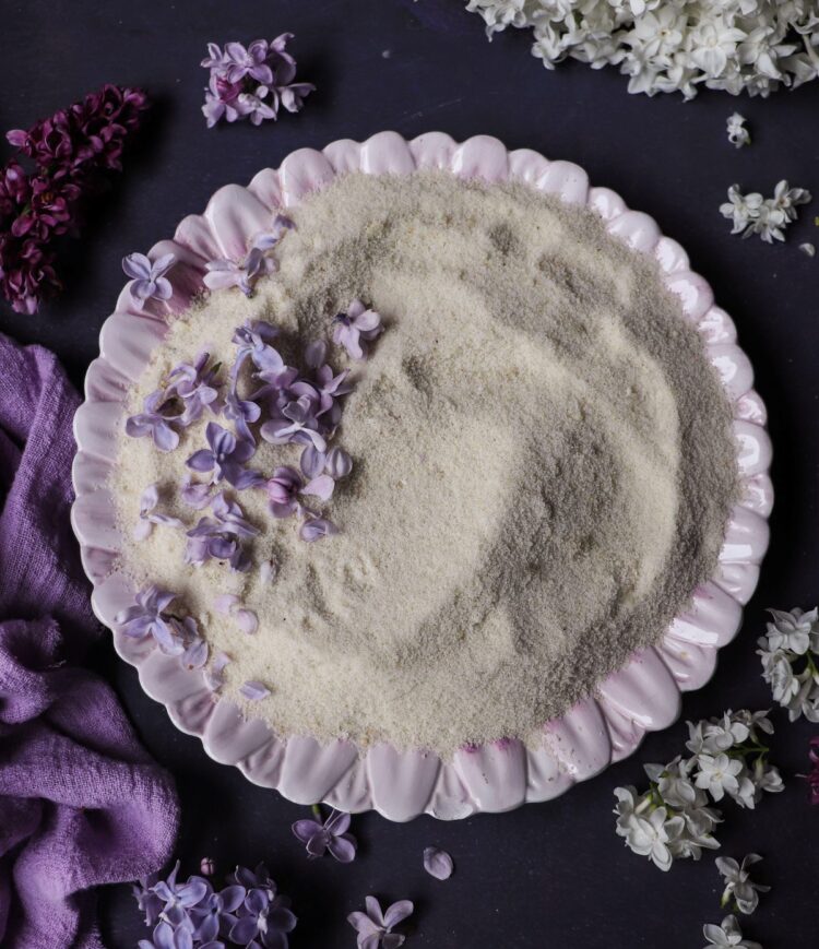 Lilac Sugar - Quick Floral Sugar Ready Within 24 Hours