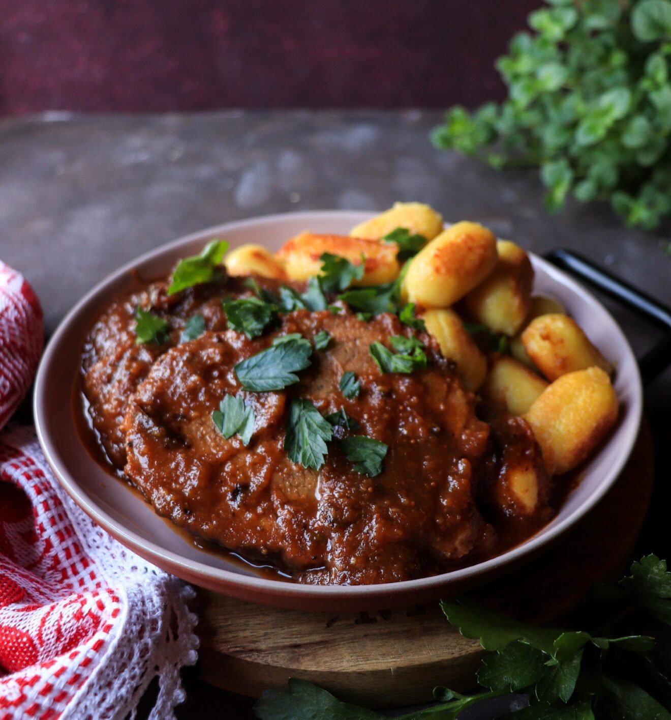 Croatian Braised Beef (Pašticada)