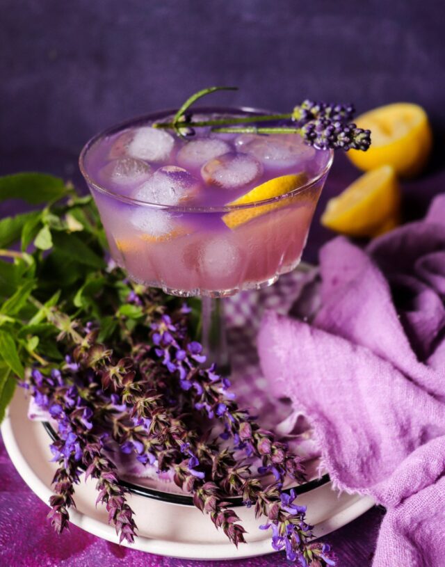Lavender Limoncello Gin Cocktail with Empress 1908 Gin