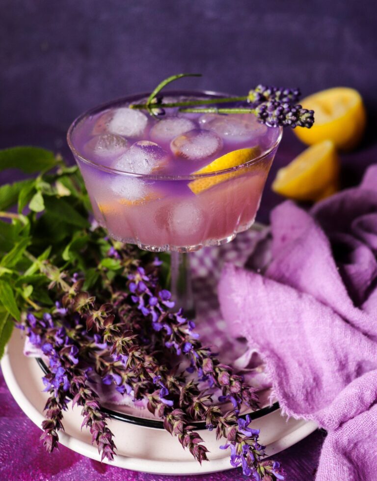 Lavender Limoncello Gin Cocktail with Empress 1908 Gin