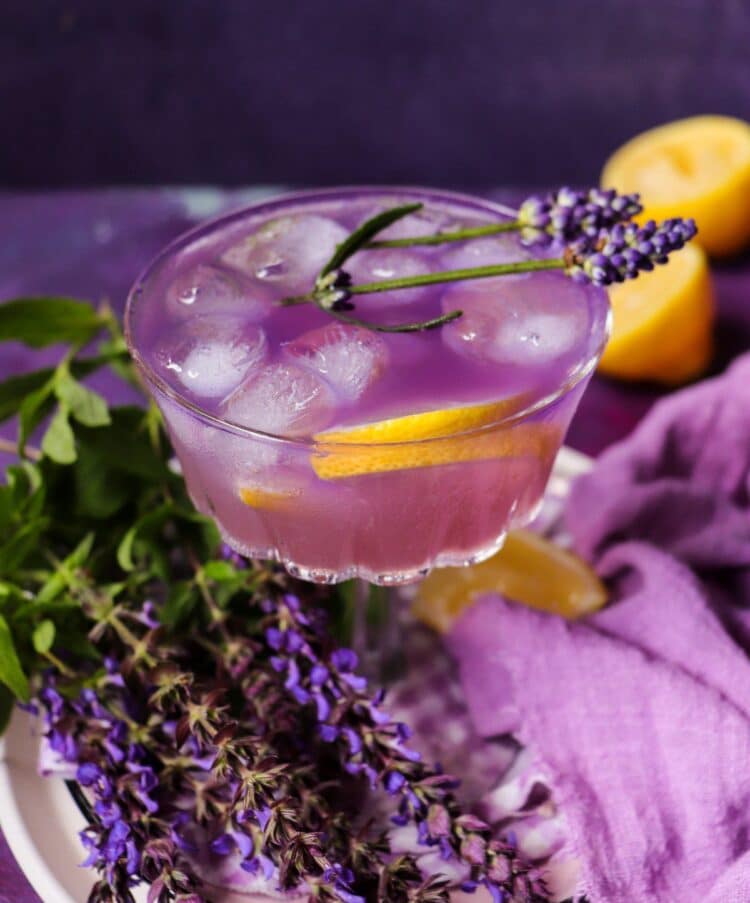 Lavender Limoncello Gin Cocktail with Empress 1908 Gin
