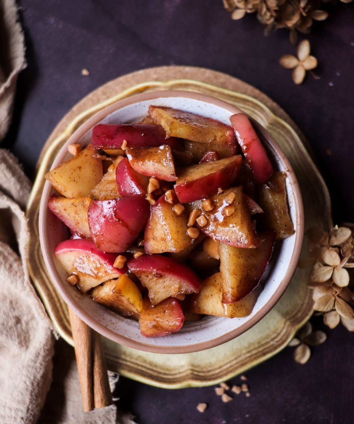 Sautéed Honey Toffee Apples (Easy Skillet Recipe)