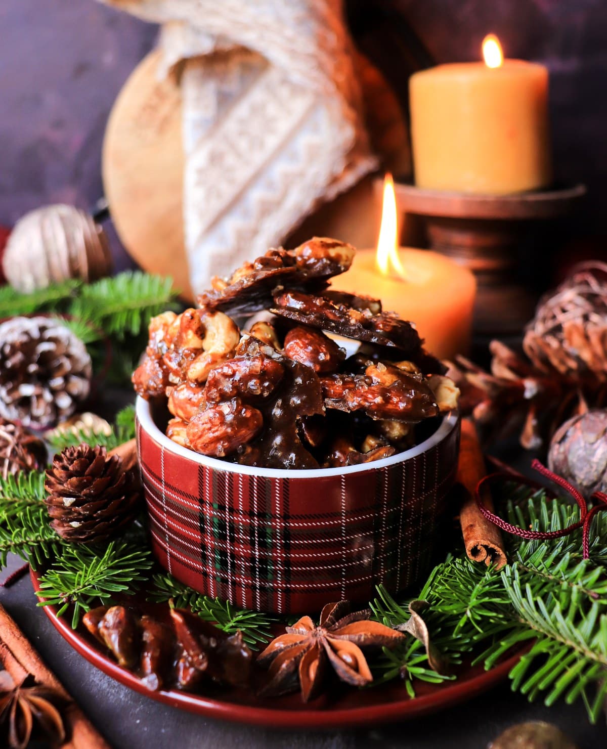 Stovetop Gingerbread Candied Nuts - A Festive Stovetop Recipe