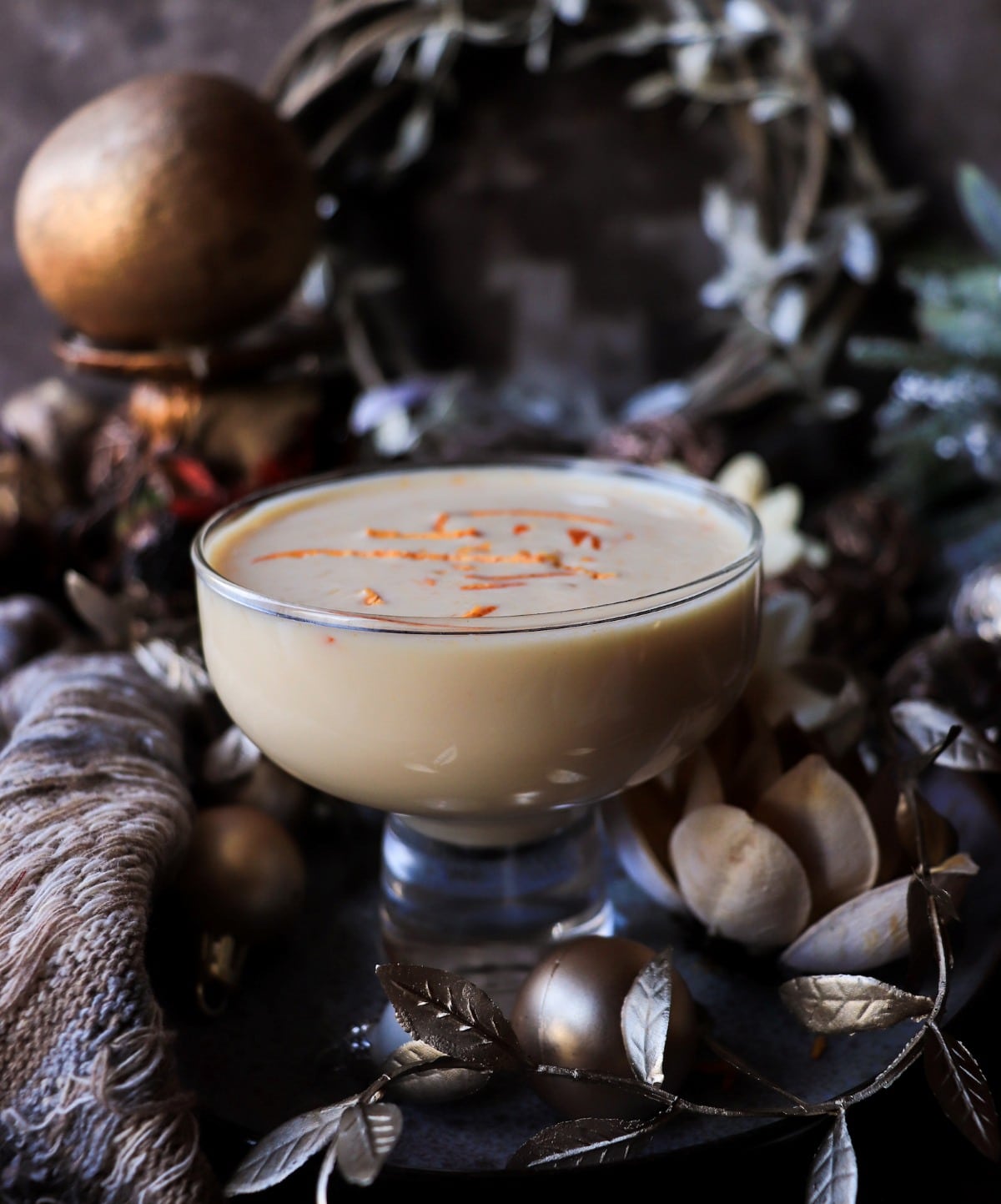 Creamy Clementine Brandy Cocktail