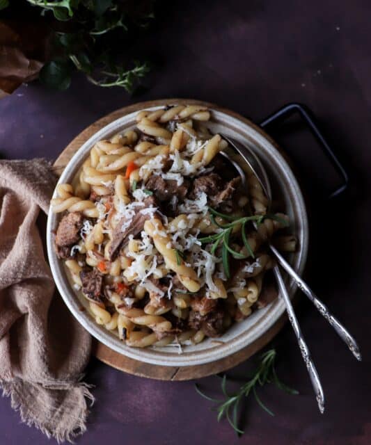 Venetian Duck Ragu Pasta