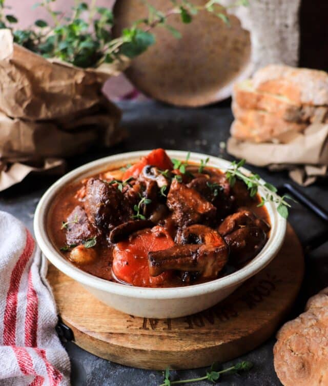 Classic Beef Bourguignon - Traditional French Beef Stew