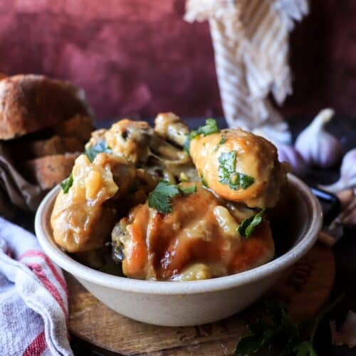 Pollo al Ajillo - Traditional Spanish Garlic Chicken