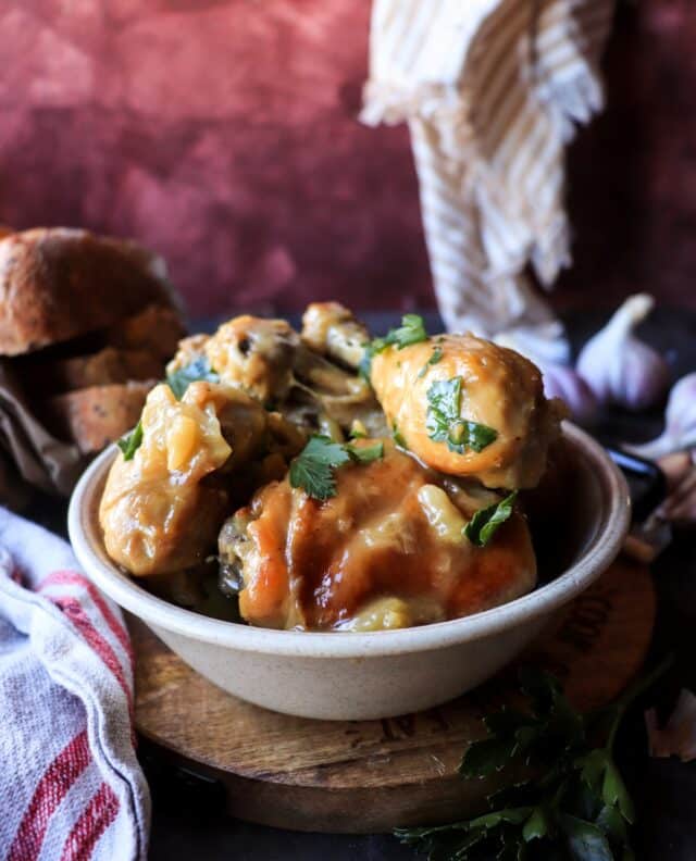 Pollo al Ajillo - Traditional Spanish Garlic Chicken