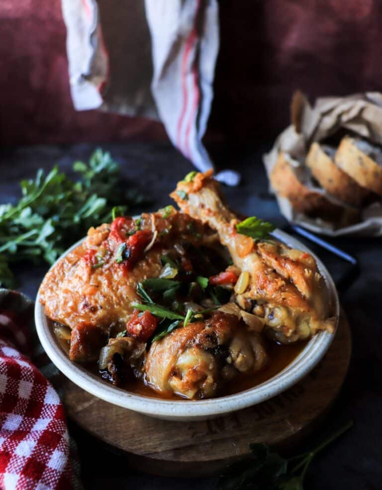 Traditional Chicken Cacciatore (Pollo alla Cacciatora)