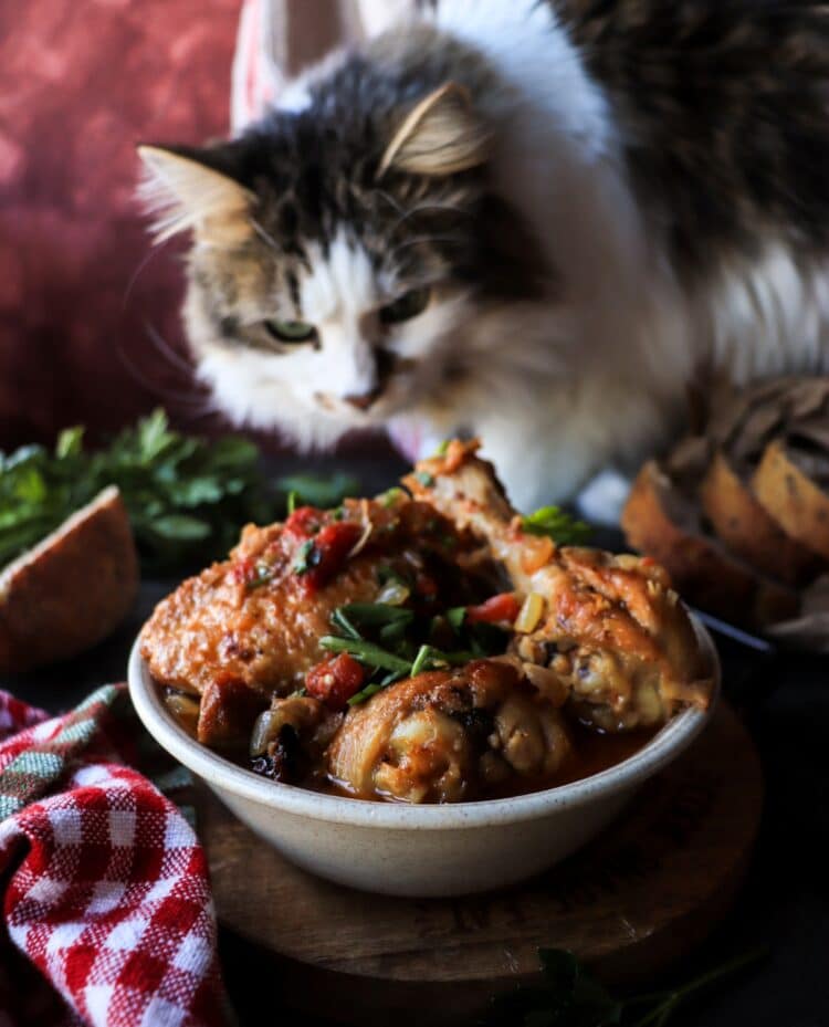 Traditional Chicken Cacciatore (Pollo alla Cacciatora)