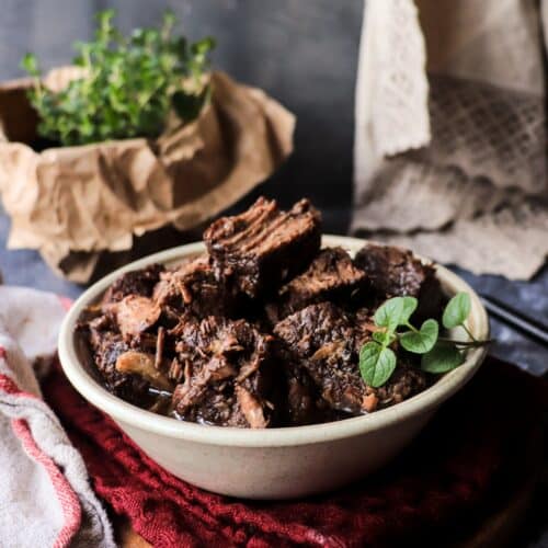 Tuscan Pepper Beef Stew (Peposo alla Fornacina)