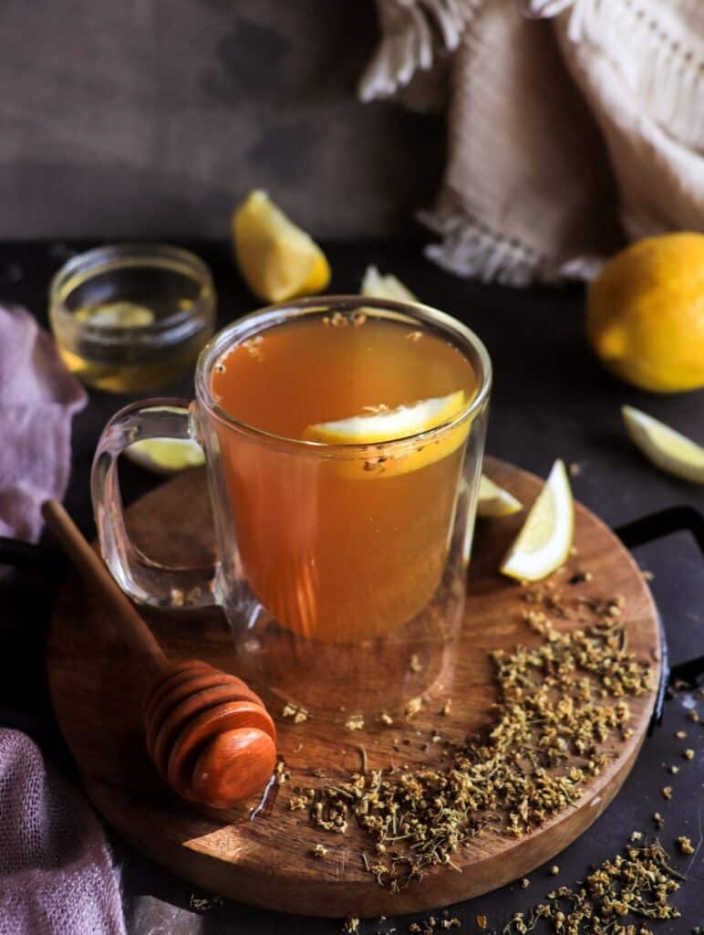 Elderflower Tea with Lemon and Honey - A Brewing Guide