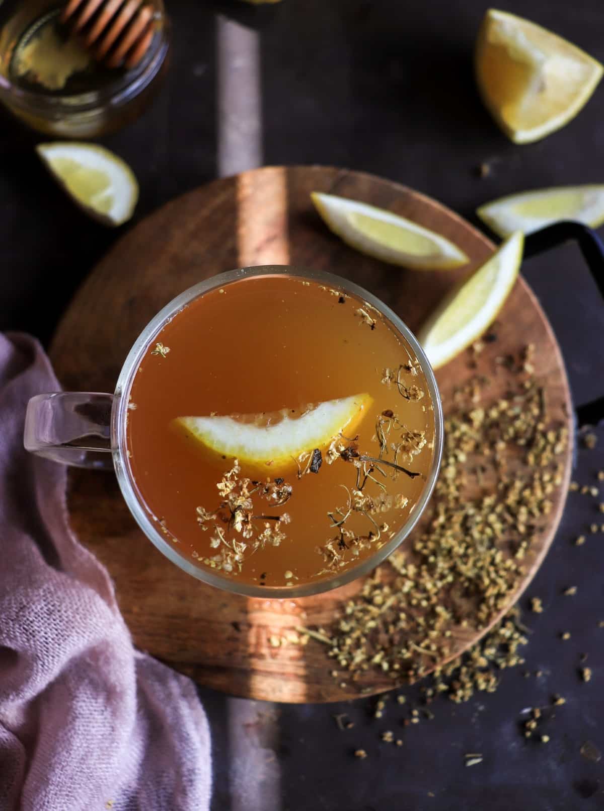 Elderflower Tea with Lemon and Honey - A Brewing Guide