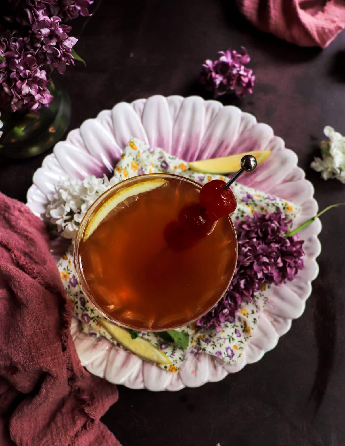 Cherry Orange Gin Sour